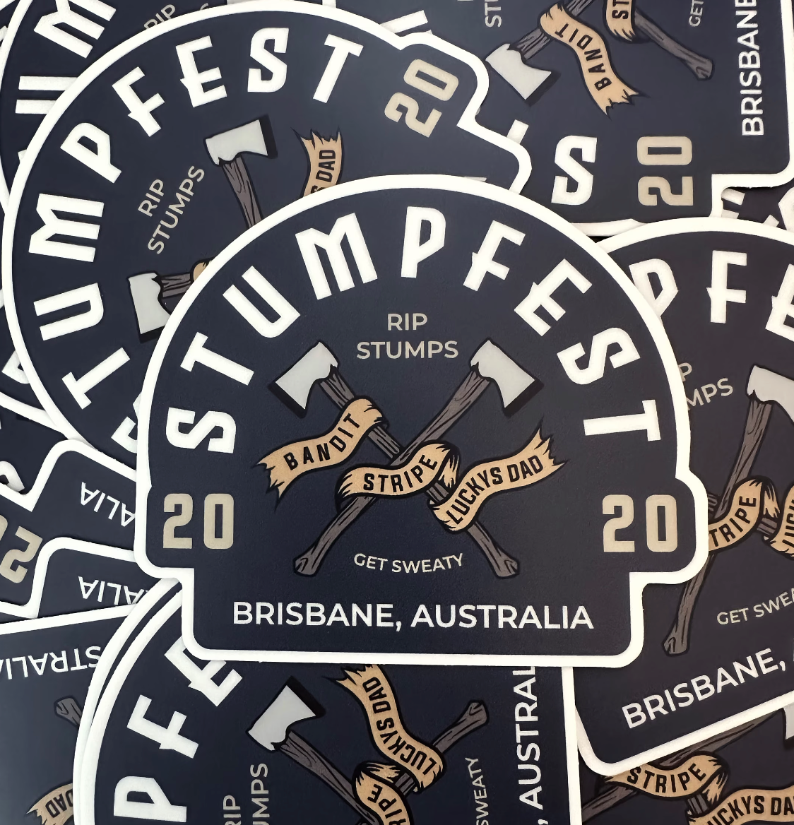 Stumpfest (Bluey) | Vinyl Sticker – 4Nine Apparel
